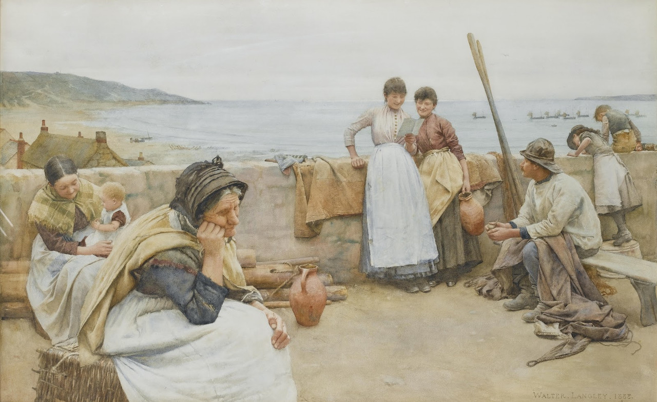 Walter Langley (1852-1922) часть вторая: kolybanov — LiveJournal