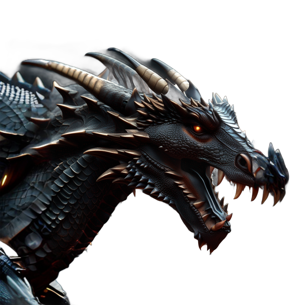 scary dragon head side view 1 — Postimages