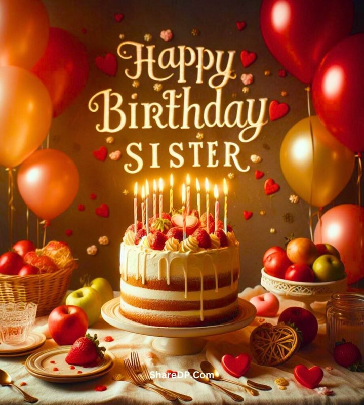 happy birthday sister images 920x1024 — Postimages