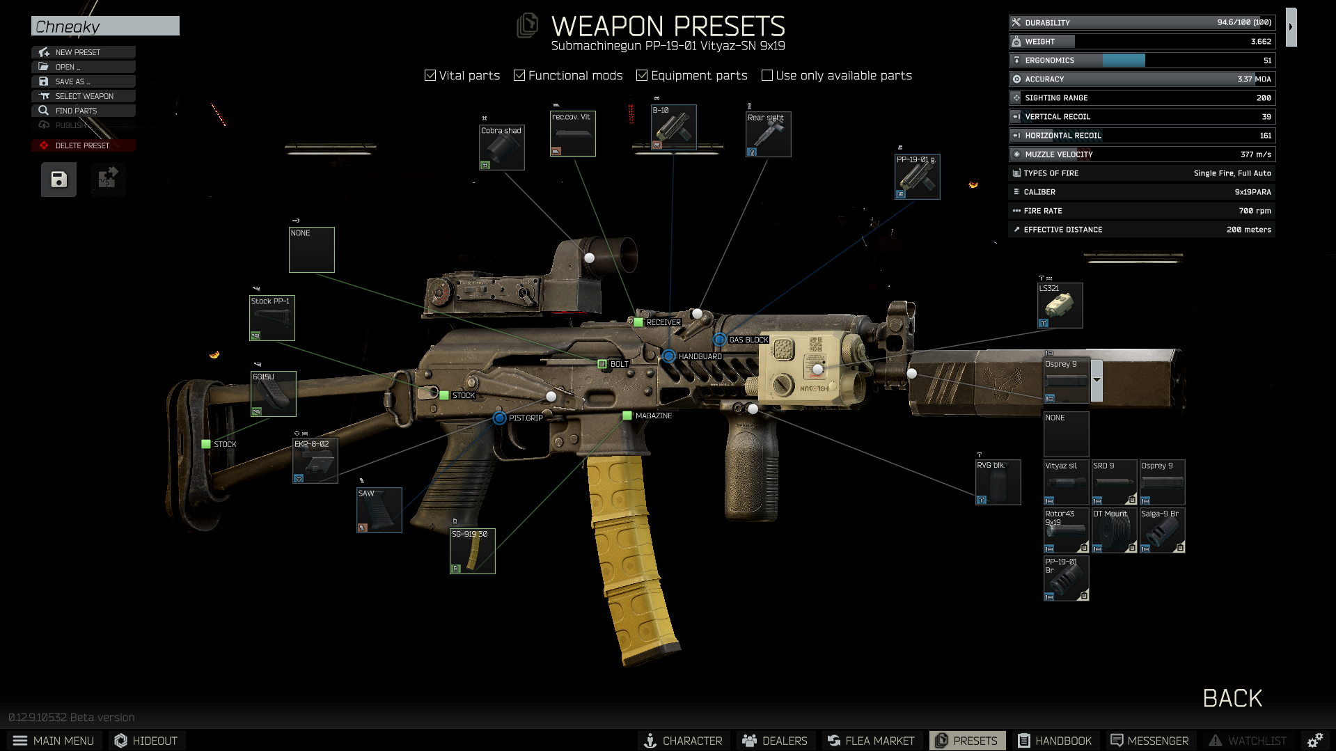 4 low recoil builds for PVP : EscapefromTarkov