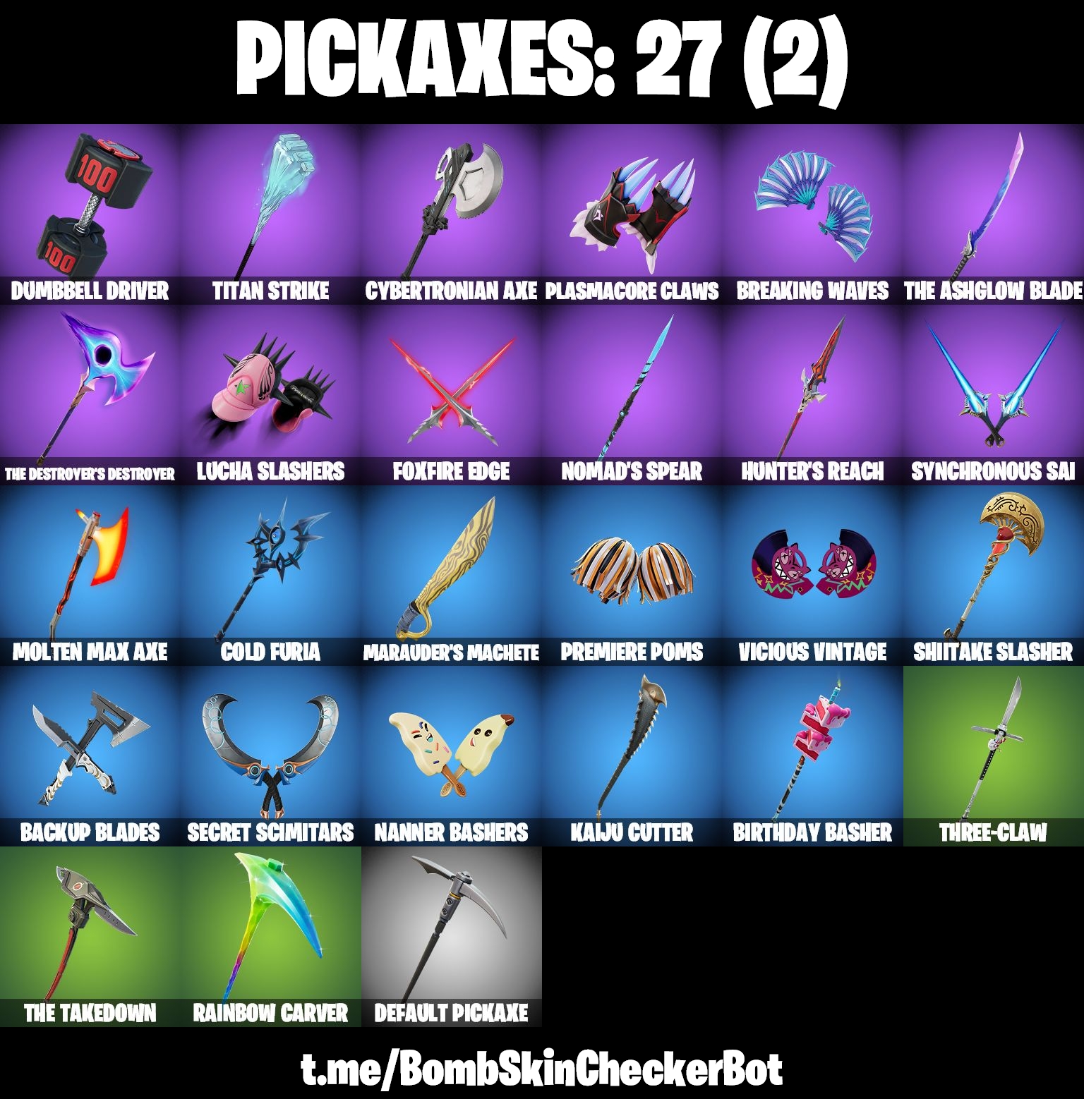 Pickaxes — Postimages