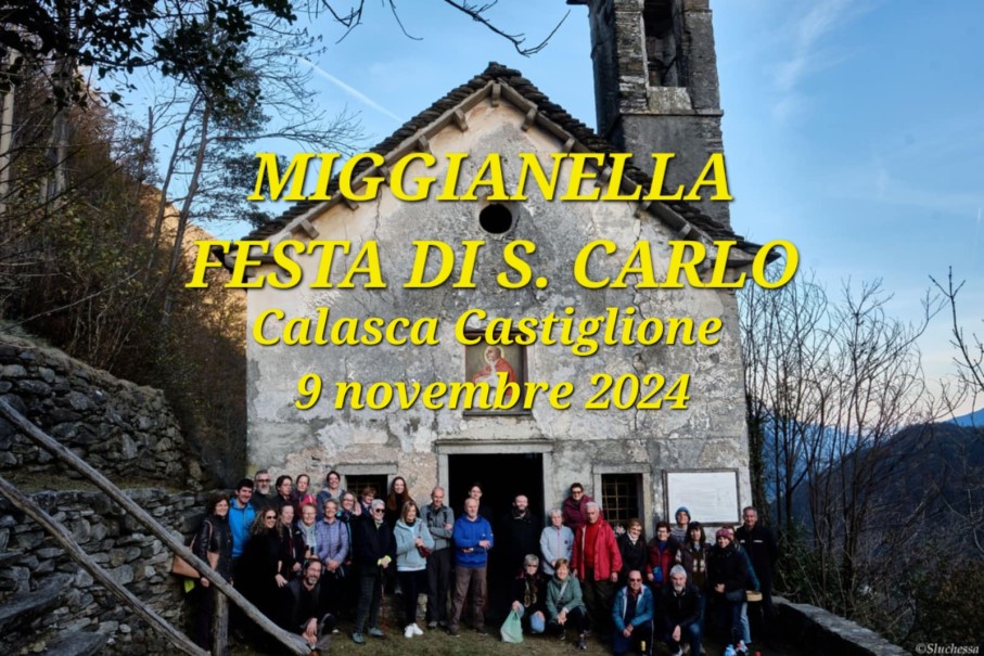Calasca Castiglione: Festa di San Carlo a Miggianella