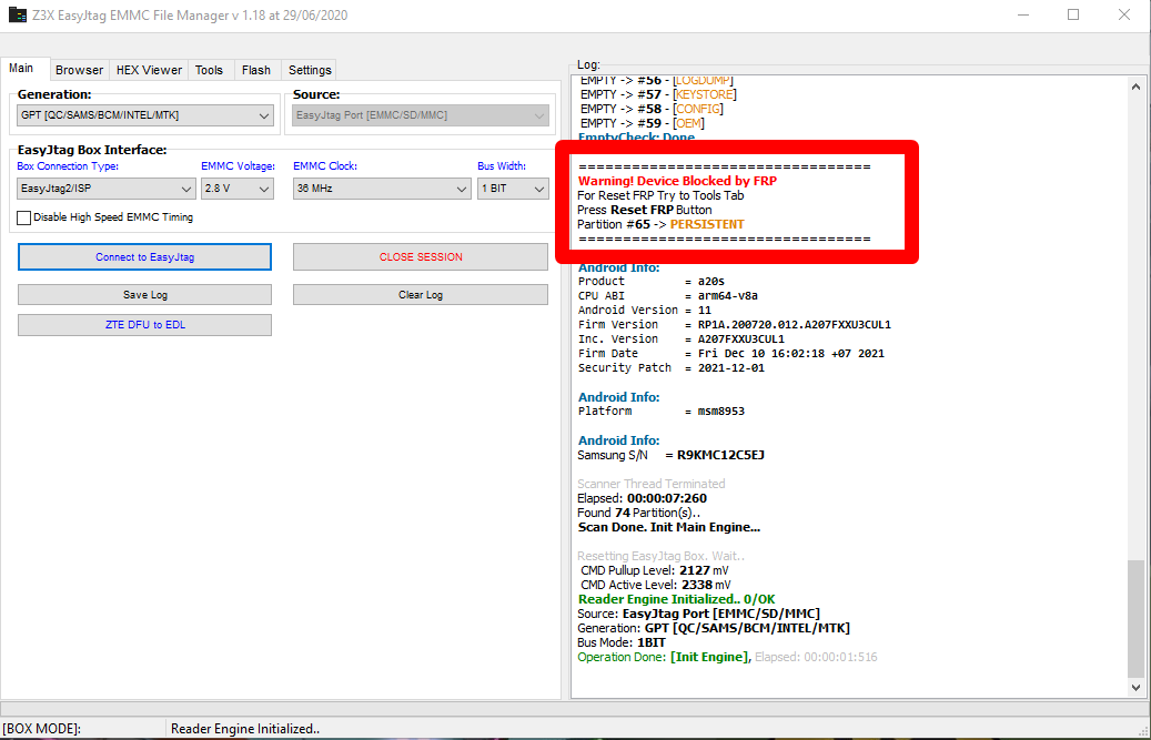 GSM-Forum - Samsung Galaxy A20s (SM-A207F) FRP Remove Done with GREAT ...