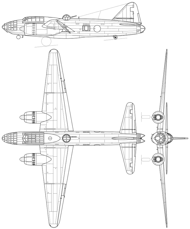 Mitsubishi G6m1 Convoy Fighter