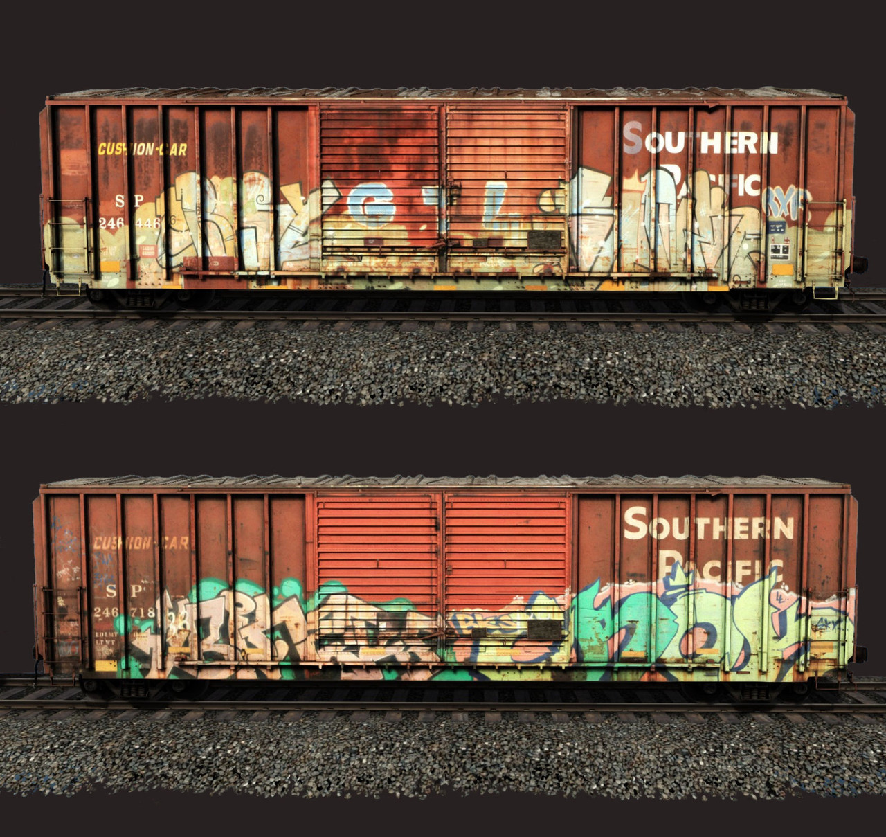 JointedRail JRFMC5258Box SP8-SP9 DD-Boxcars - Digirails Forums