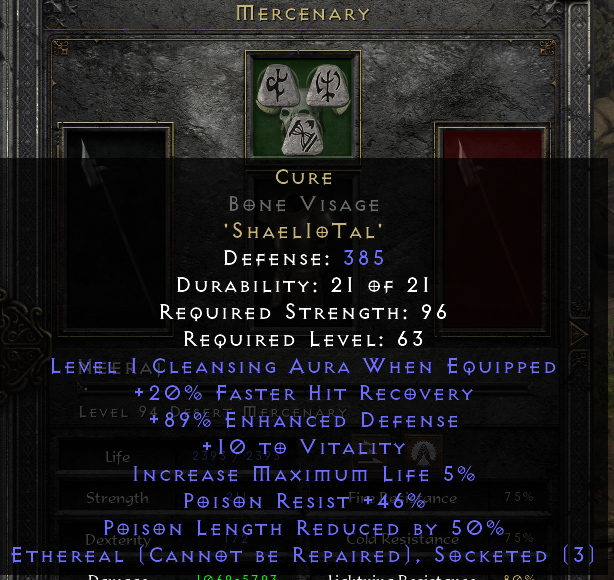 Need Merc Cure - Topic - d2jsp