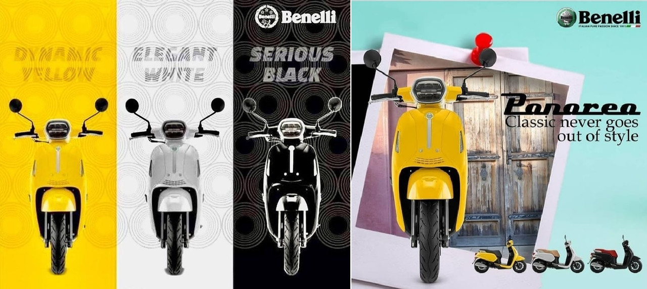 Jual Benelli Panarea 125 Sepeda Motor - White Surabaya Di Seller ...