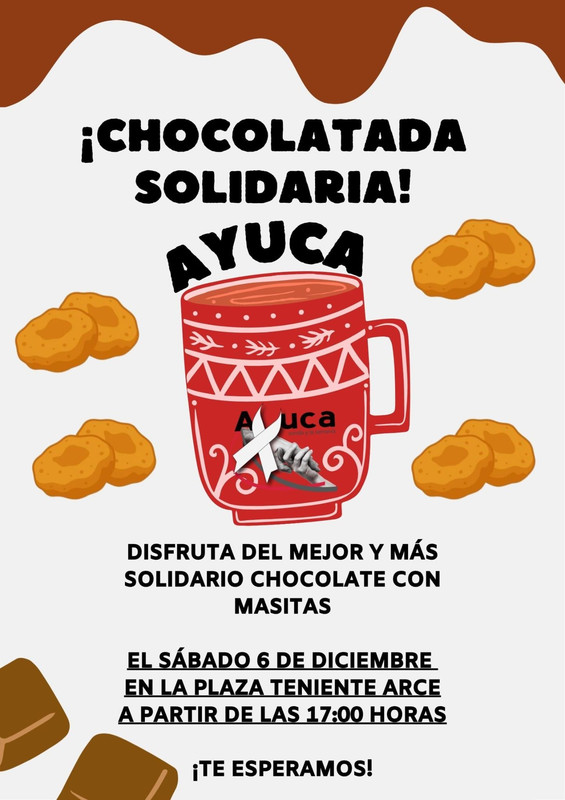 Chocolatada solidaria de AYUCA - Portal Temático Serranía de Ronda