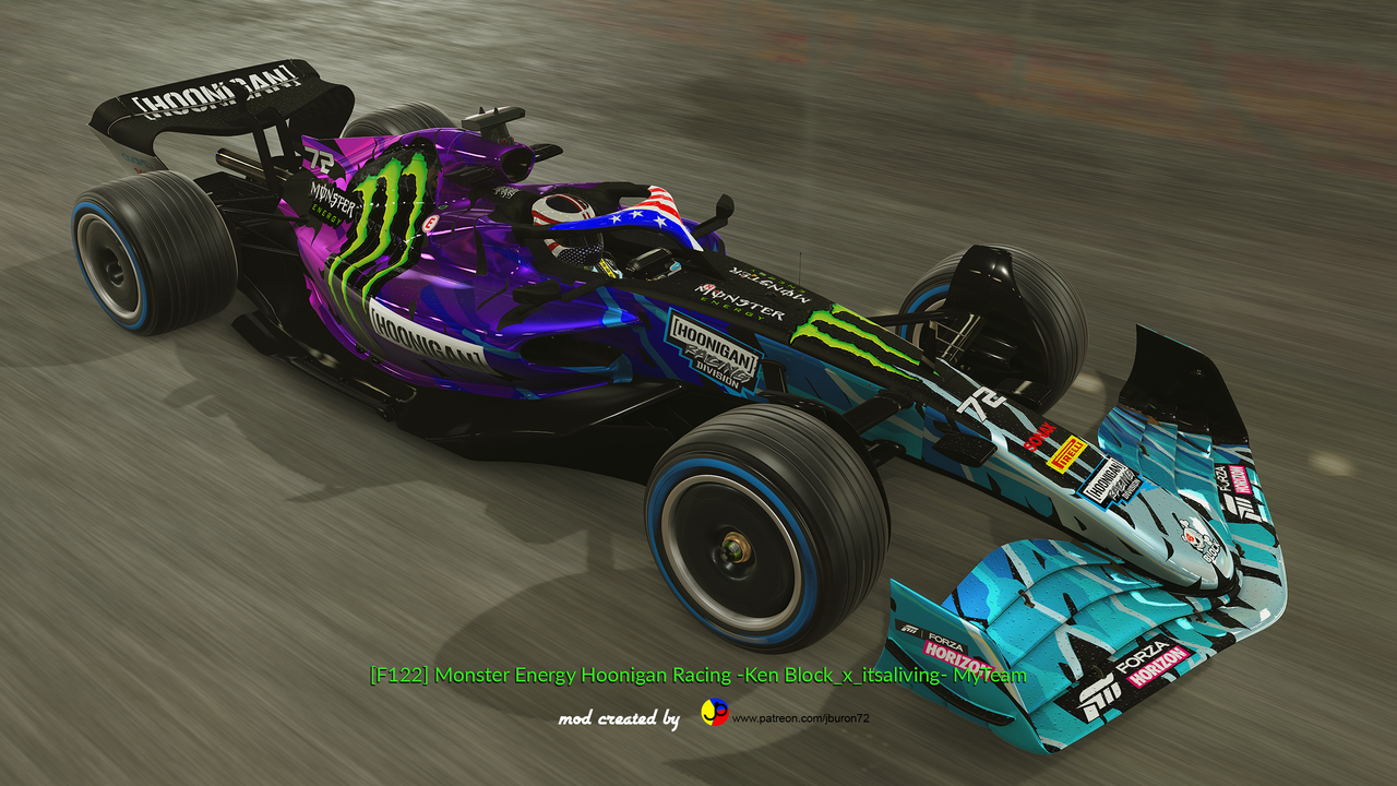 [F1 22]Hoonigan Racing Ken Block x Itsaliving MyTeam -gallery- – When ...