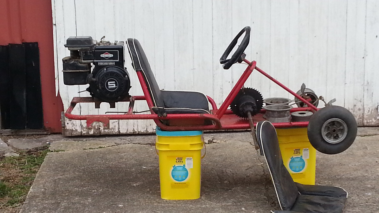 Vintage Manco Go Kart