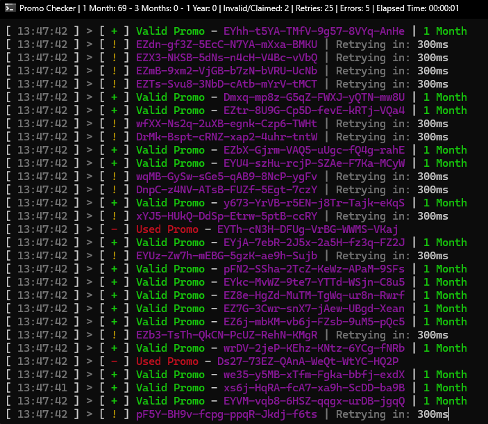 GitHub - ad1txx1/Discord-Promo-Gen: Discord 1 month promo generator