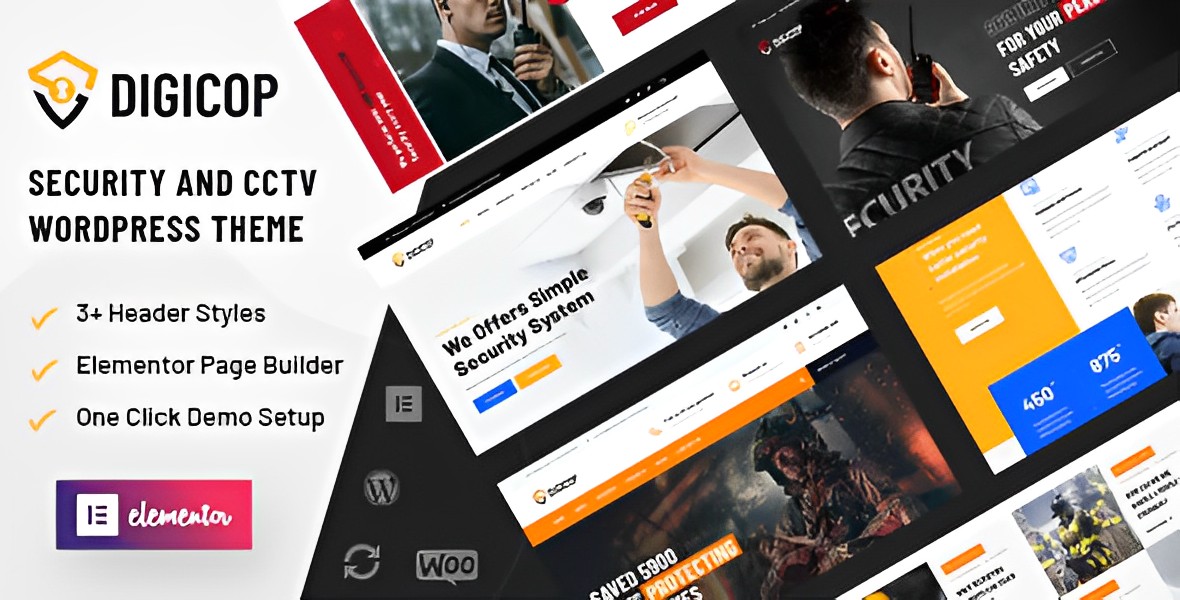 Digicop - Security And CCTV WordPress Theme – Bliter GPL