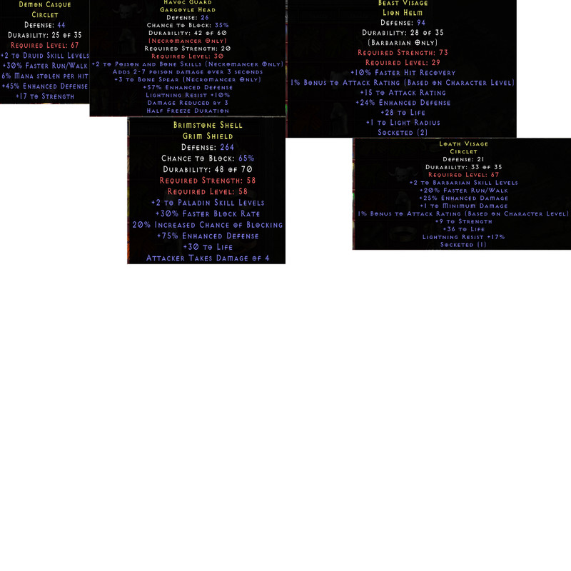 Rare Items ~~! - Topic - d2jsp