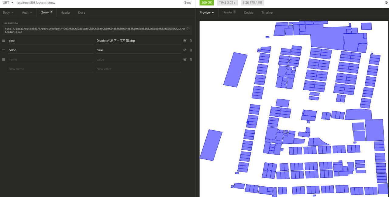 SpringBoot-ShpTools: spring-boot集成geotools工具包，实现将几何对象写进Shapefile【文件】并读取和显示