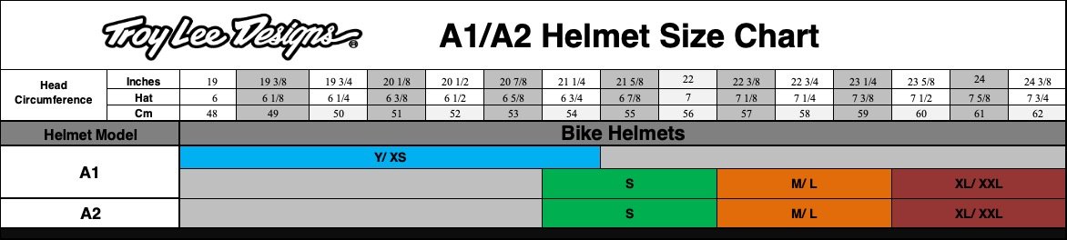 Troy Lee Designs A1 Drone MTB Helmet Tangelo/ Marine