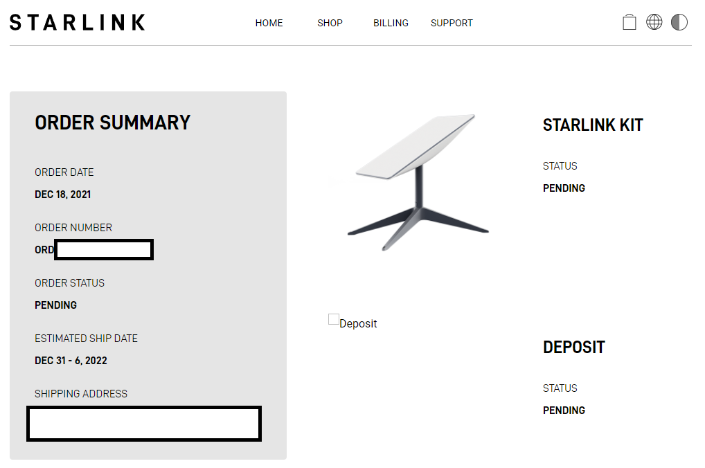 Just converted my order. : r/Starlink