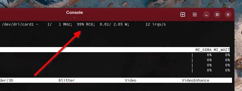 What does it mean by RC6 in intel_gpu_top? : r/linuxquestions
