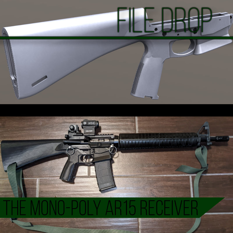 3D printed AR fixed stock lower > General Discussion > AR15.COM