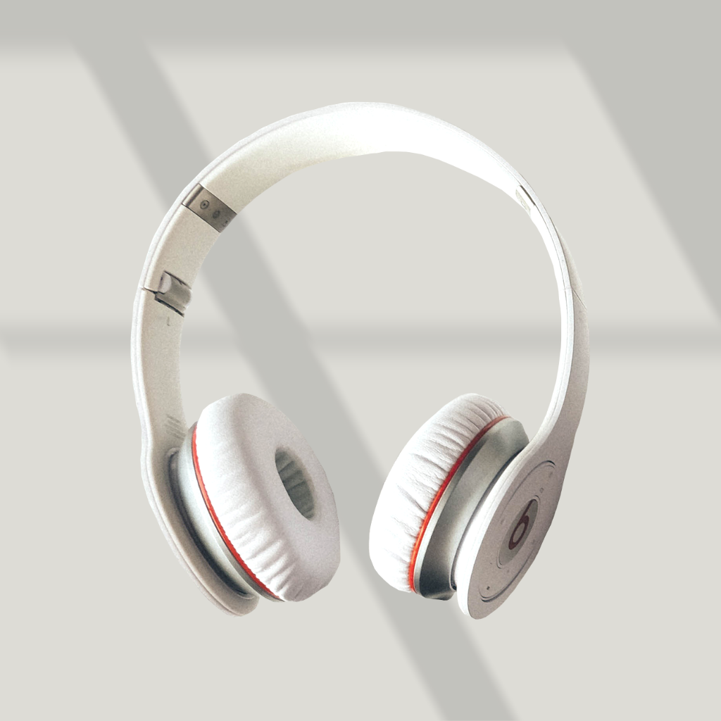 Gray Minimal Headphones Shadow Overlay Technology & Gaming Facebook ...