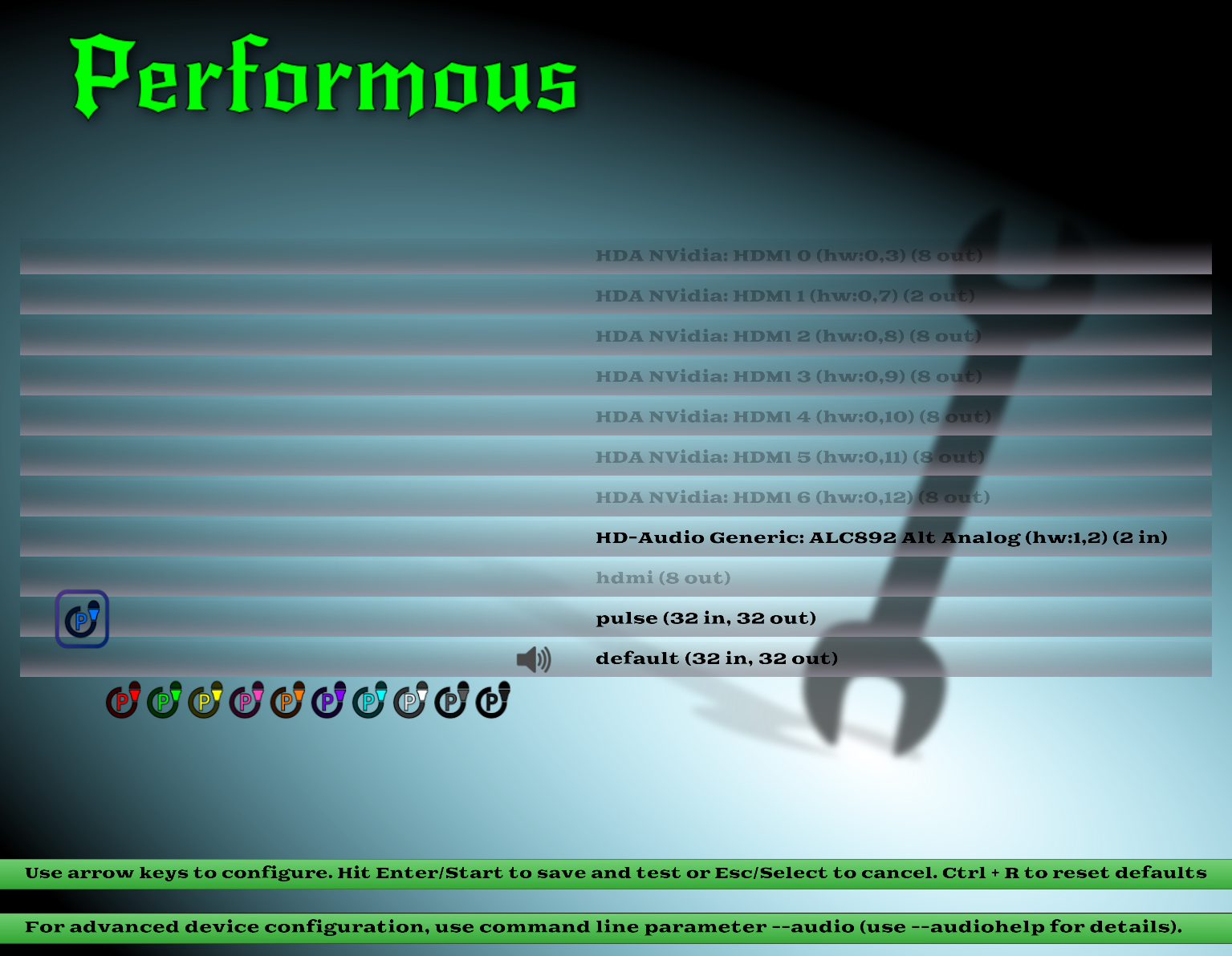 audio device config — Postimages