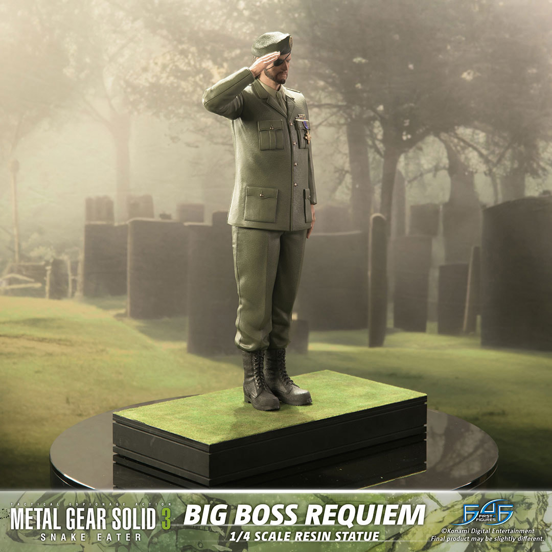 First4Figures: Metal Gear Solid 3: 1/4 Big Boss Requiem - Statue Forum