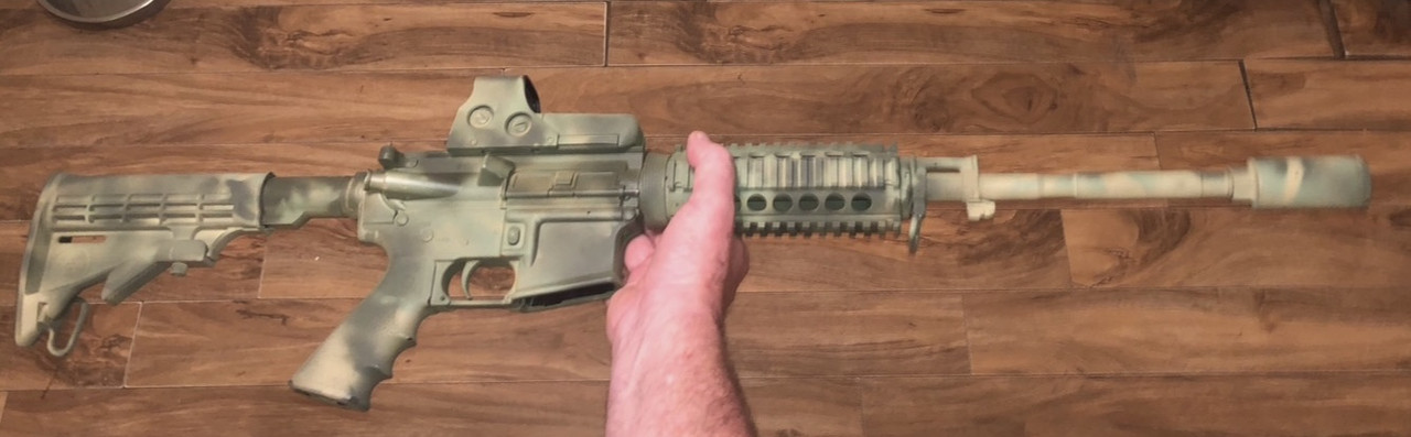 Let’s see your rattle can camo jobs… > General Discussion > AR15.COM