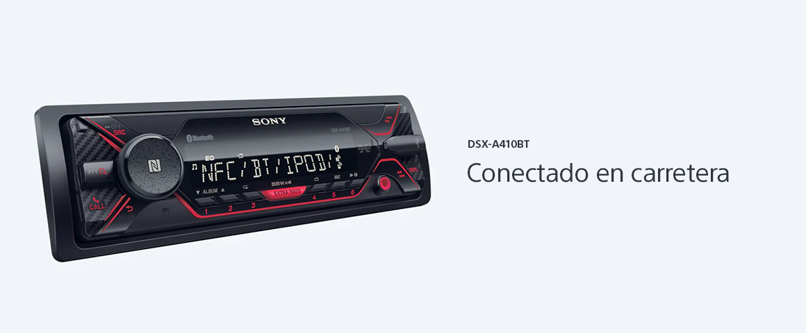 Sony Autoradio con USB Bluetooth y Extra Bass DSX-A410BT SONY ...