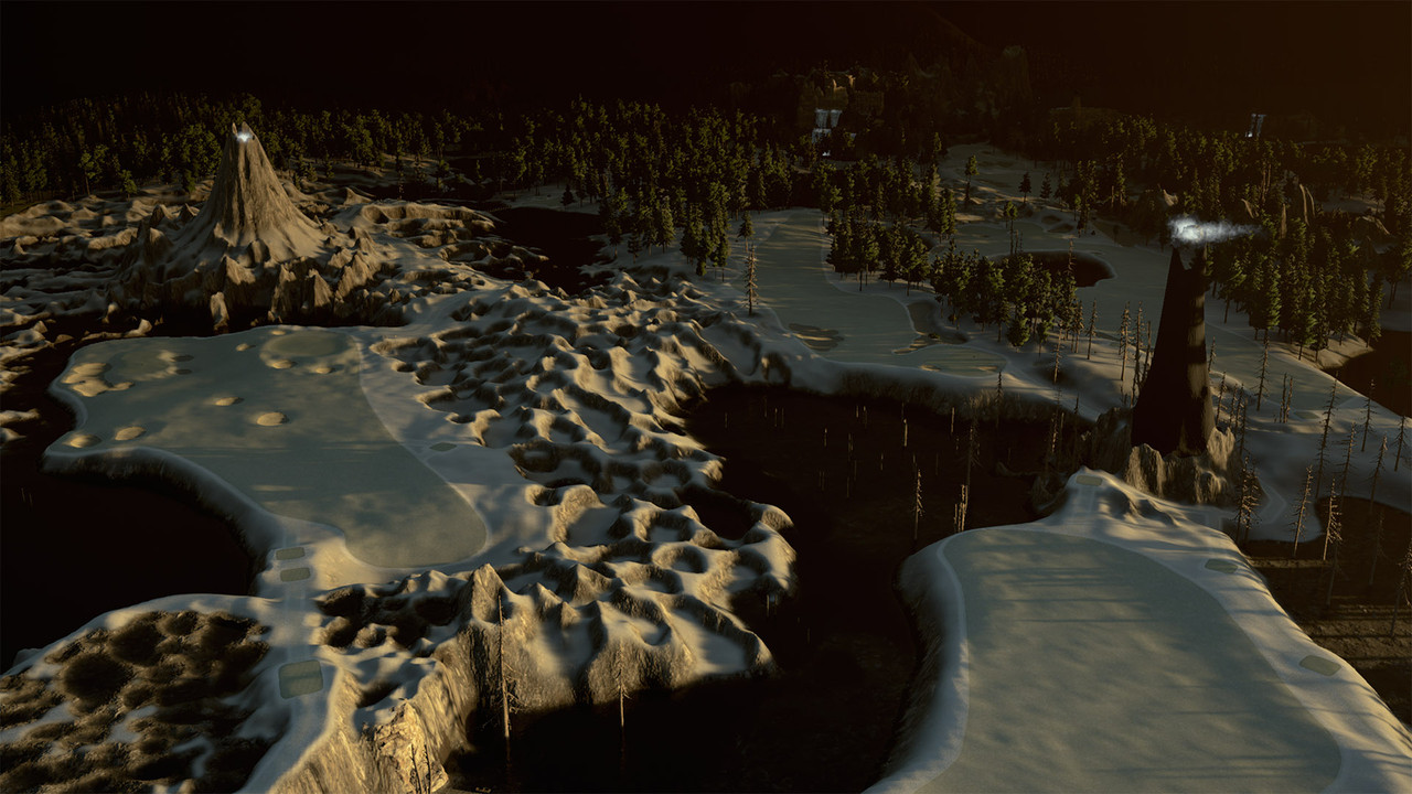 LOTR Fantasy Course - Frigid Forest of Evermore! : r/thegolfclub