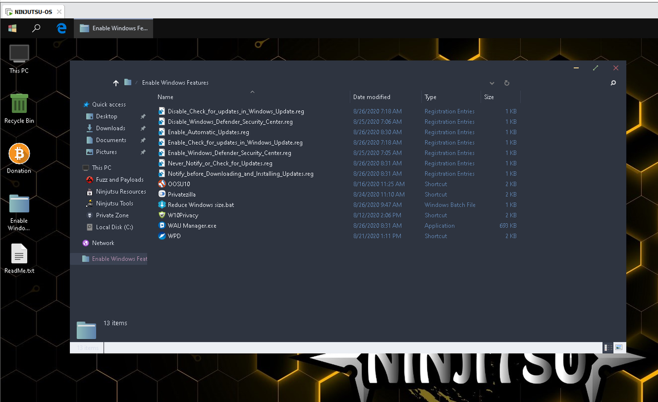 Ninjutsu OS – Hệ điều hành Windows 10 dành cho "Red Team" | VN-Zoom ...