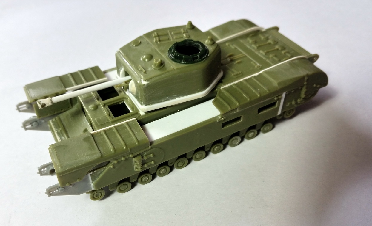 Airfix Churchill Tank (Churchill VII) - - The Airfix Tribute Forum