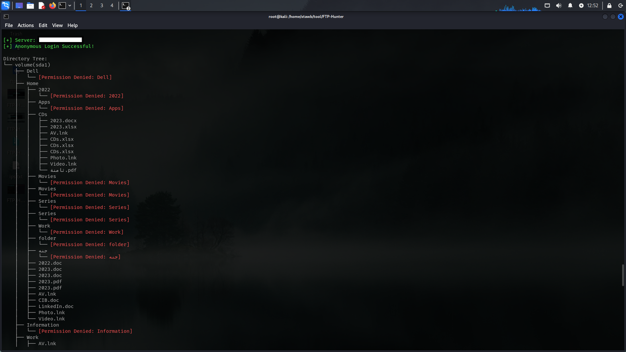 GitHub - xtawb/FTP-Hunter: FTP Hunter is a tool for scanning FTP servers and detecting sensitive ...
