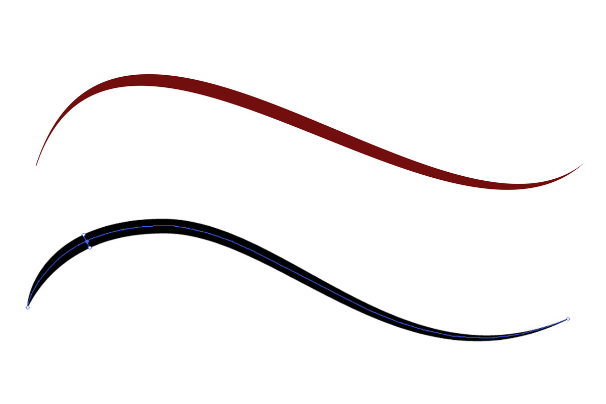 Is there any plugin to make a shape like this without a brush? : r ...
