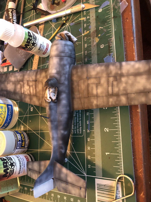 From the Modeling Desk of Spaceman Spiff: F4F Wildcat Painting Pt 1 | O ...