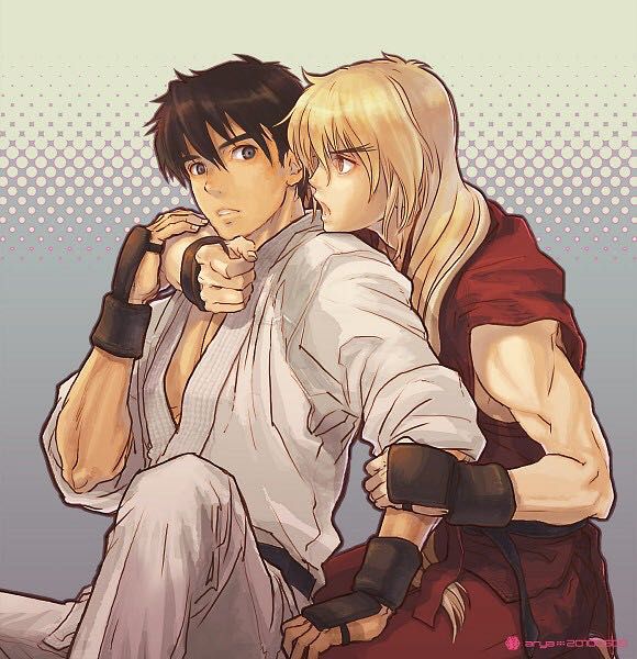 Ryu X Ken Deviantart