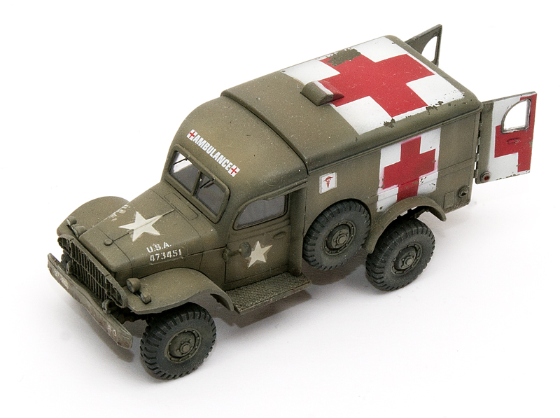 1/72 Academy Dodge WC-54 Ambulance - Ready for Inspection - Armour ...