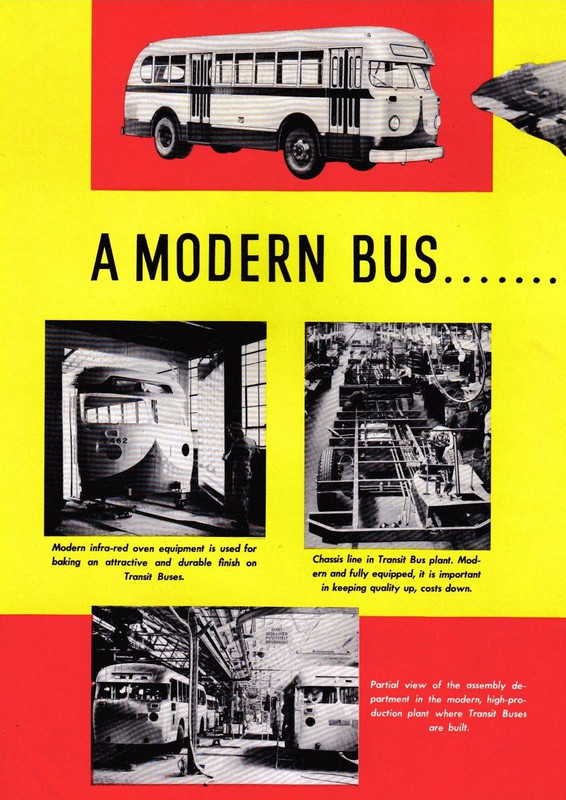 Transit Buses ( Checker Cab) '51 A Modern Bus 1 — Postimages