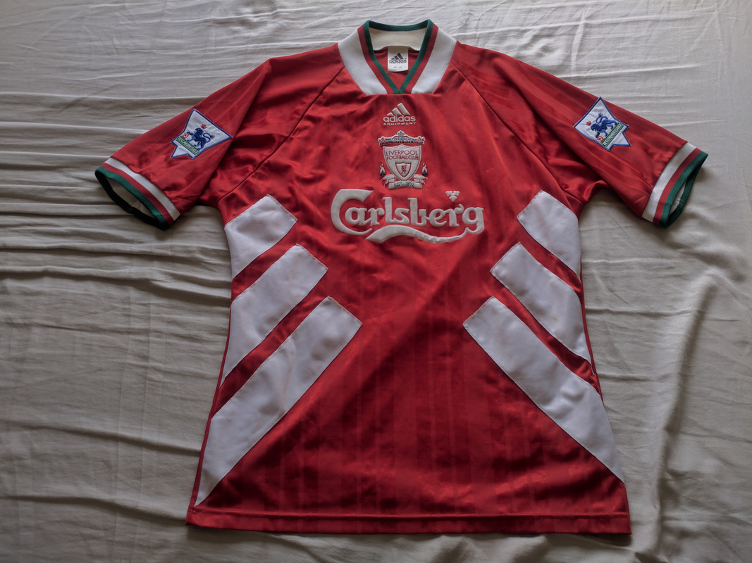 Liverpool 1993–1995 Home Shirt Front — Postimages