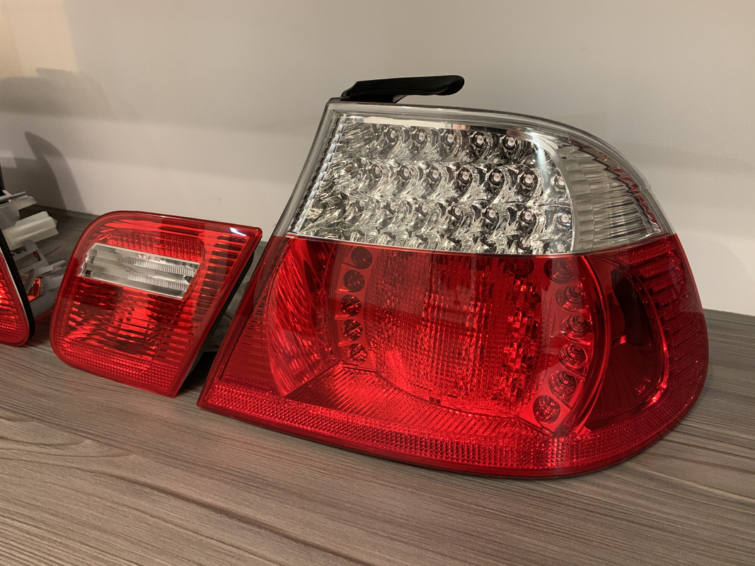 E46 LED rear tail lights genuine BMW | The M3cutters