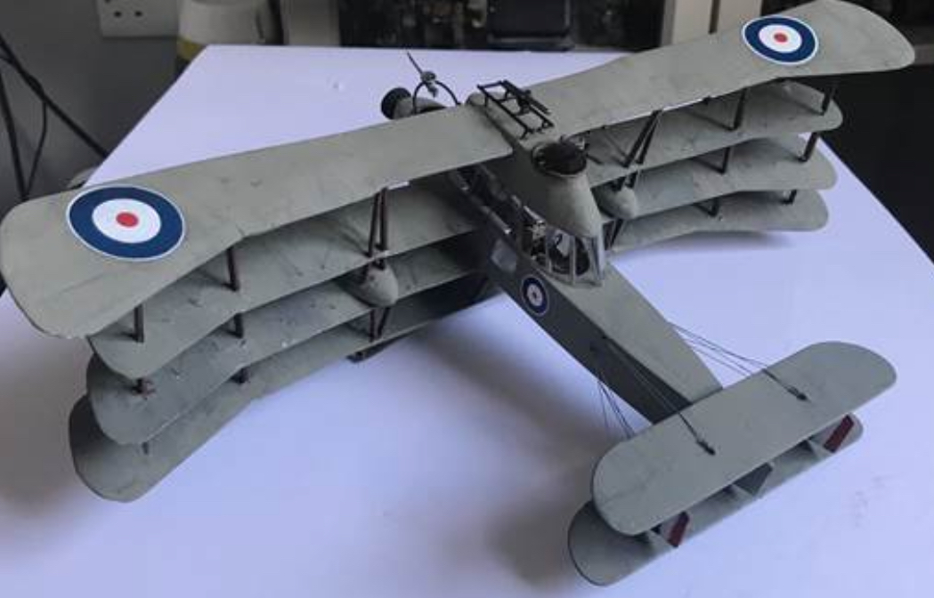 Sablatnig SF4 1/48 Scratchbuild - a triplane floatplane what’s not to ...