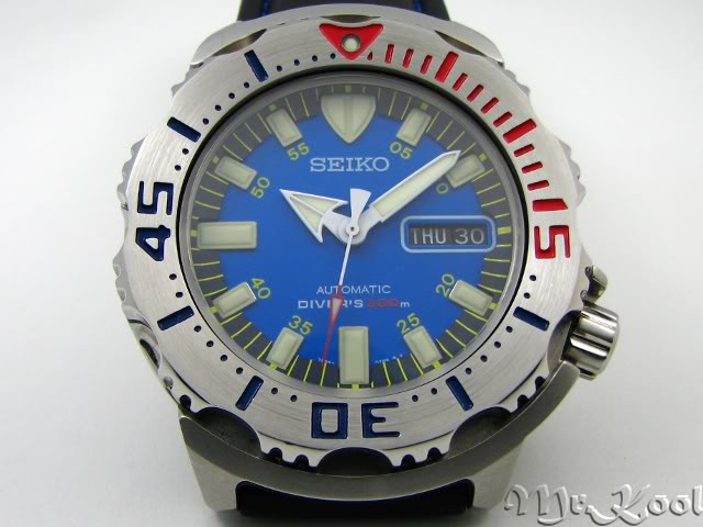 Seiko Blue Monster | Sam Vincenzo's Blog