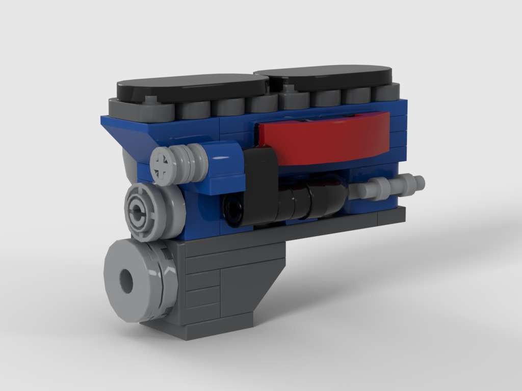 LEGO MOC Inline 6 Turbo Diesel Engine by rayb | Rebrickable - Build ...