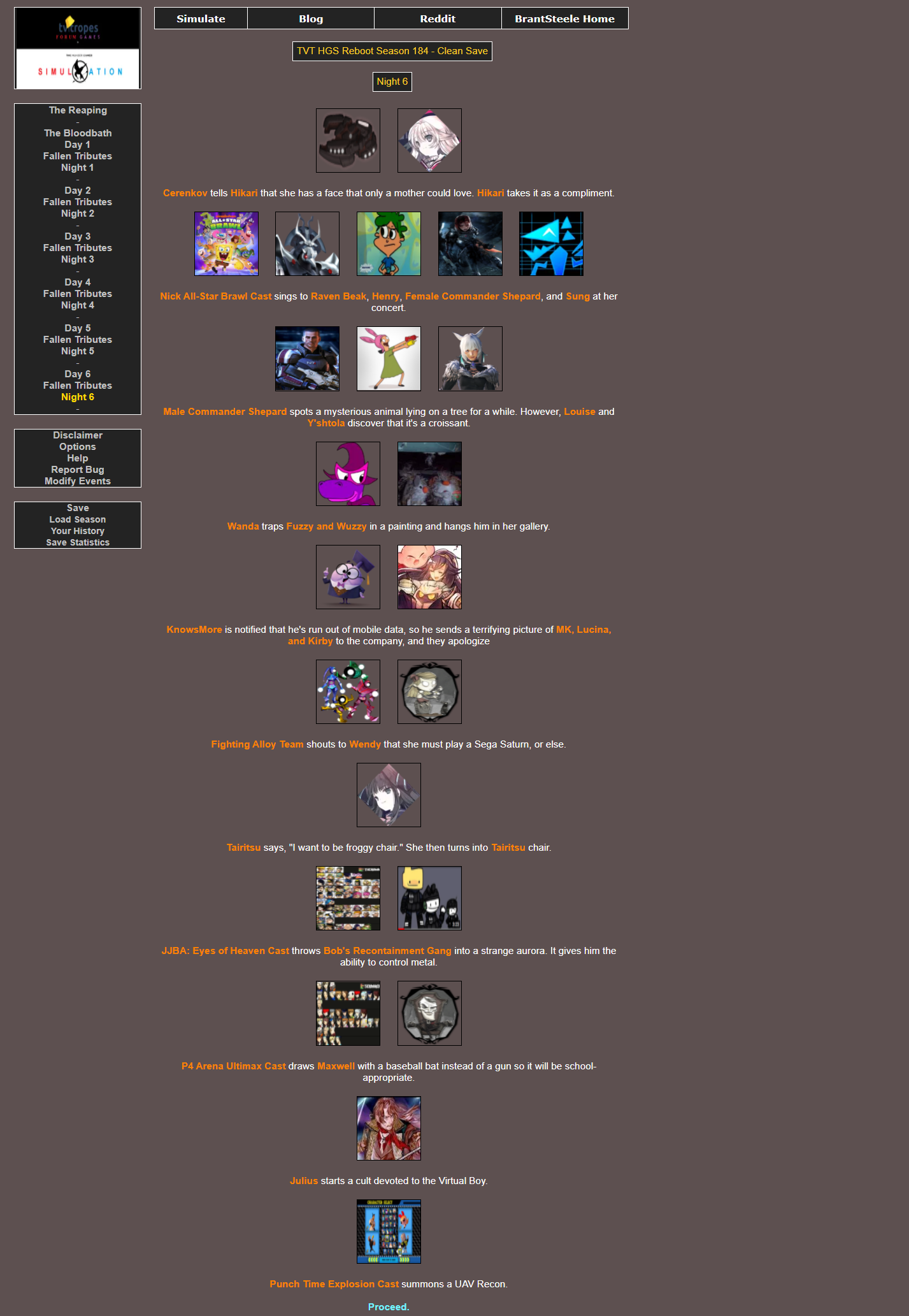 7 A ( Night Six) — Postimages