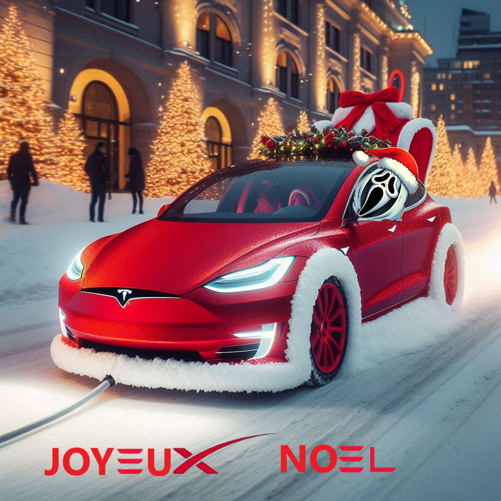Joyeux Noël Tesla — Postimages