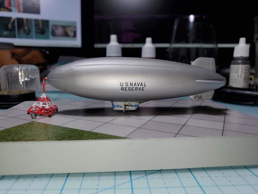Mark I Models 1/720 USN K-Type Blimp - Completed - Work in Progress ...
