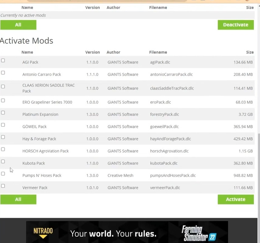 Mods for PS5 - GIANTS Software - Forum