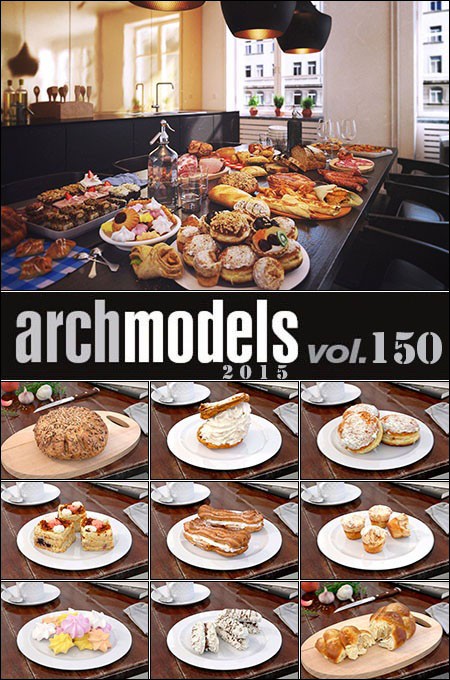 Evermotion Archmodels Vol 150 2025 - Free Daz 3D Models