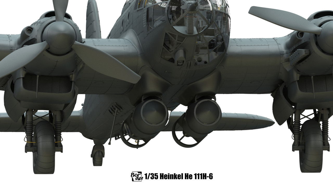 Border models 1/35 He-111 H-6 1/35 scale - The Rumourmonger ...