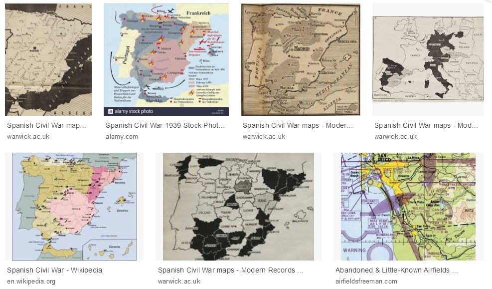 Airfields Spanish Civil War