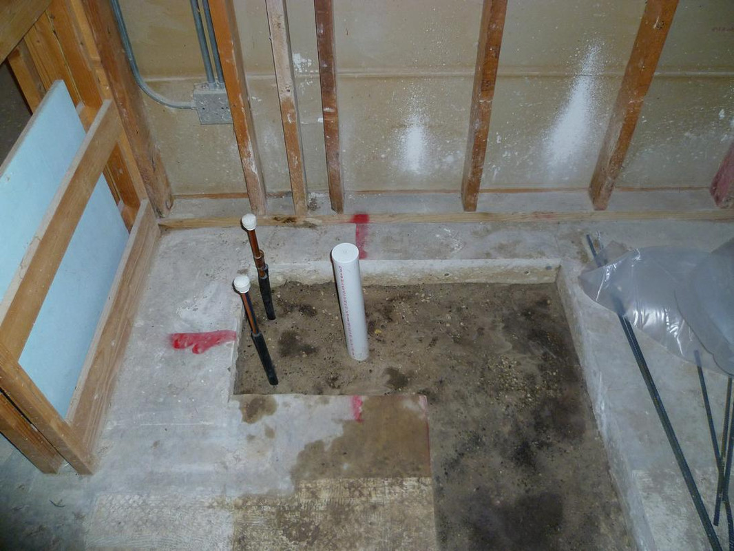 Basement concrete trench fill | DIY Home Improvement Forum
