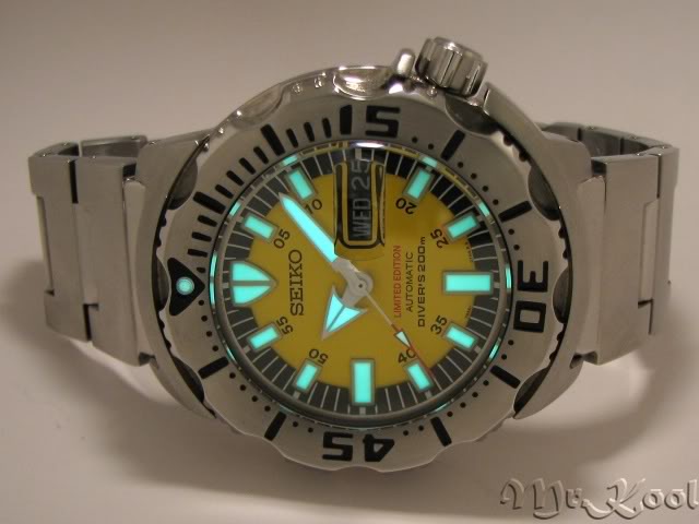 Seiko Yellow Monster | Sam Vincenzo's Blog